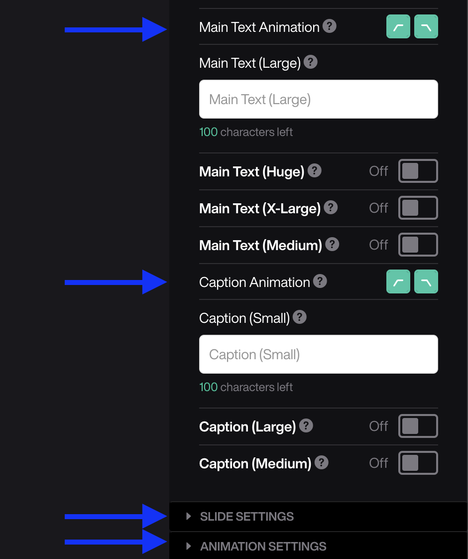 How do I change the slide animations? – Storykit